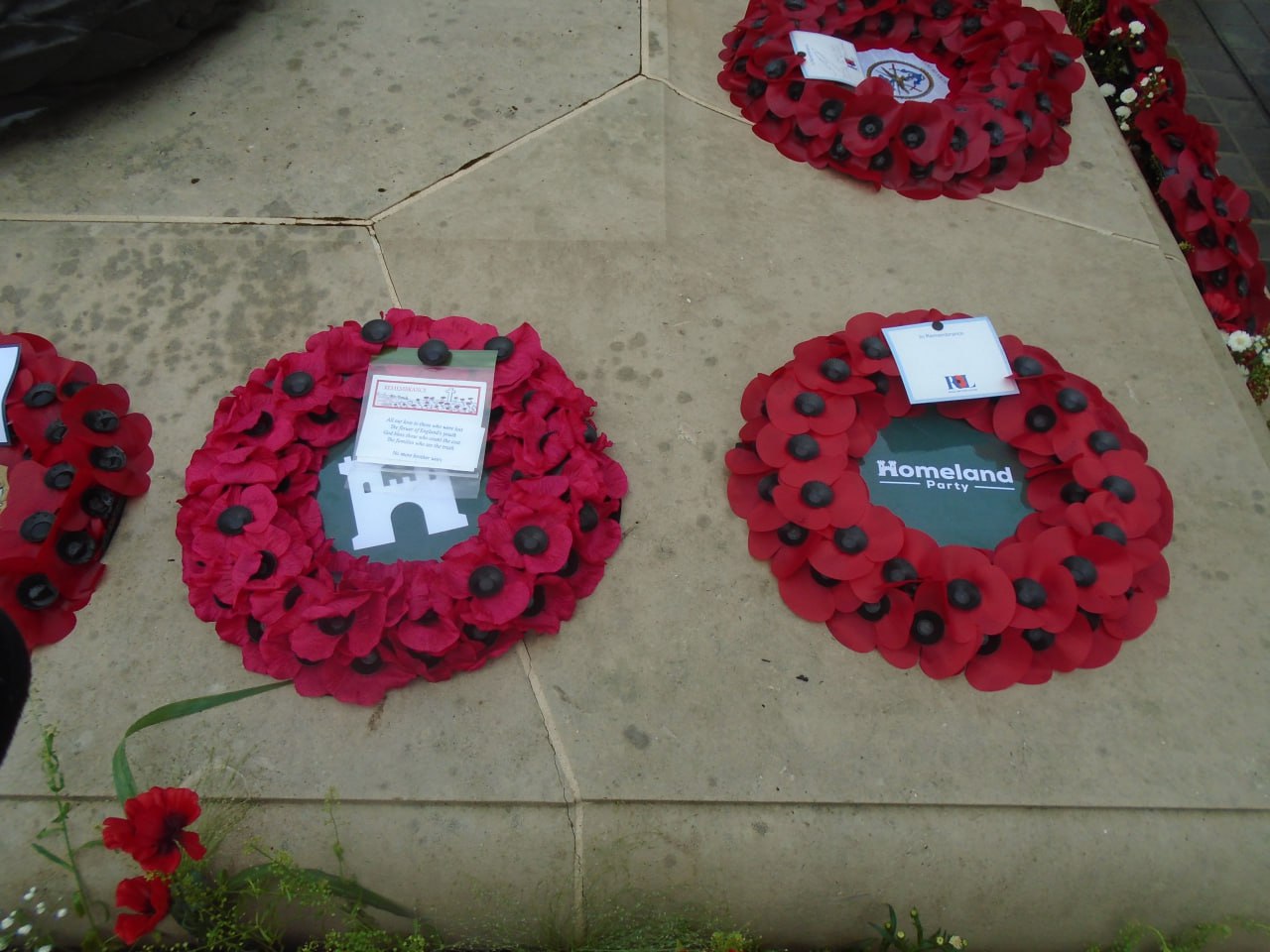 The anniversary of the armistice of 11 November 1918 - Homeland Party