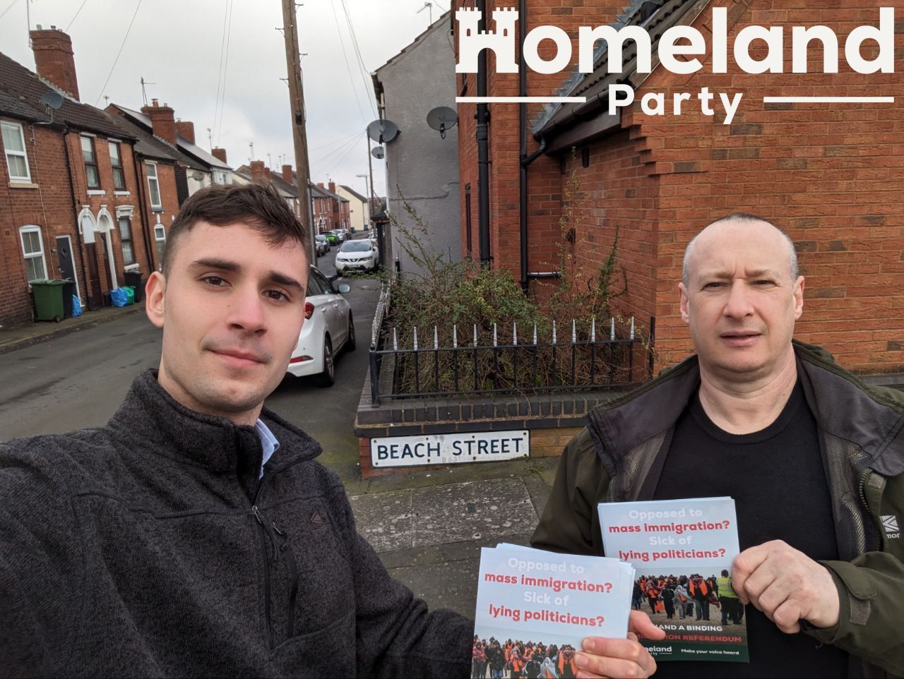 In the West Midlands today - Homeland Party