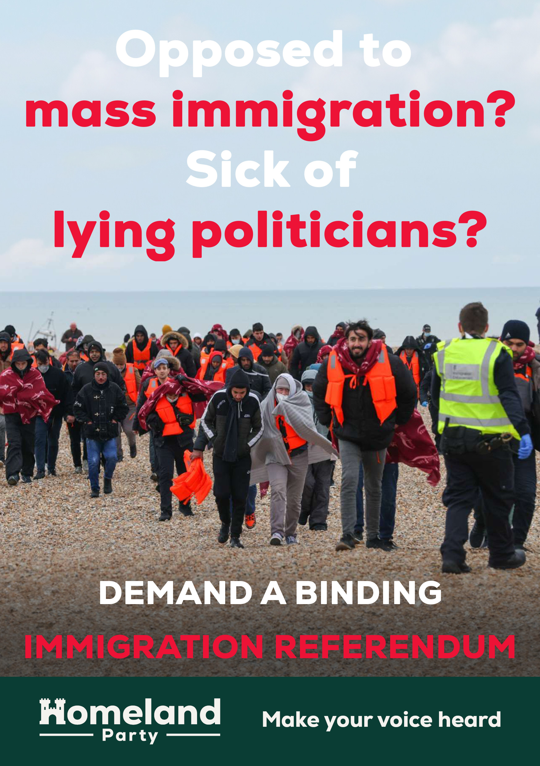 Immigration referendum explained - Homeland Party